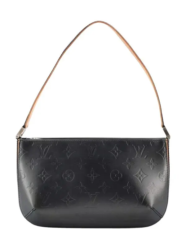 LOUIS VUITTON Mat Fowler Monogram Vernis Shoulder Bag - Grey