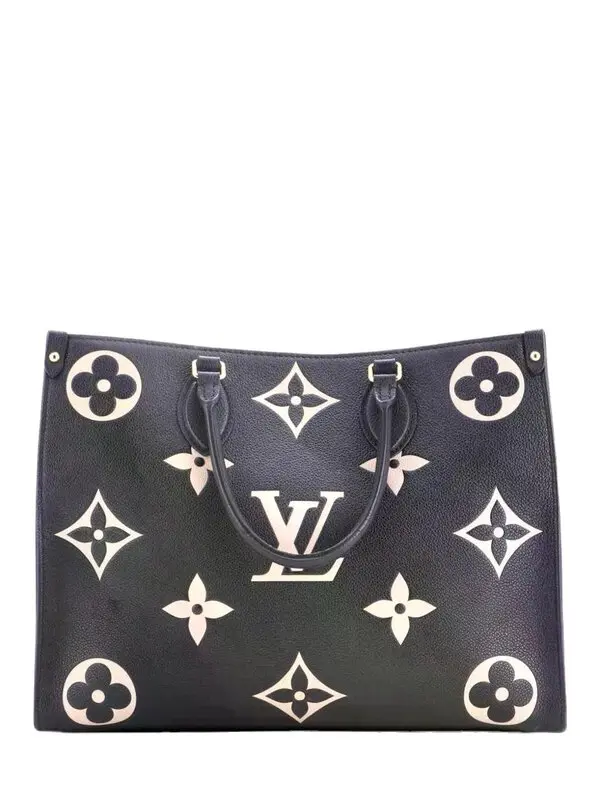 LOUIS VUITTON Onthego Mm Shoulder Bag - Black
