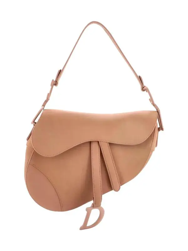 Dior Ultra Matte Saddle Medium Shoulder Bag - Neutrals