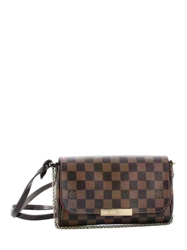 LOUIS VUITTON Favorite Handbag Damier Pm - Brown