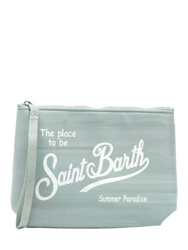 MC2 SAINT BARTH Aline Zip Clutch - Blue