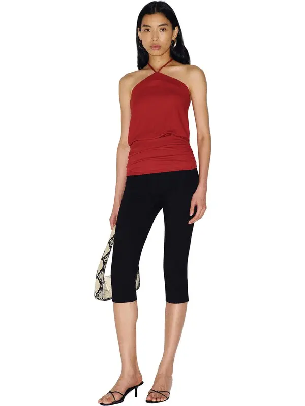 REFORMATION Madison Knit Top - Red