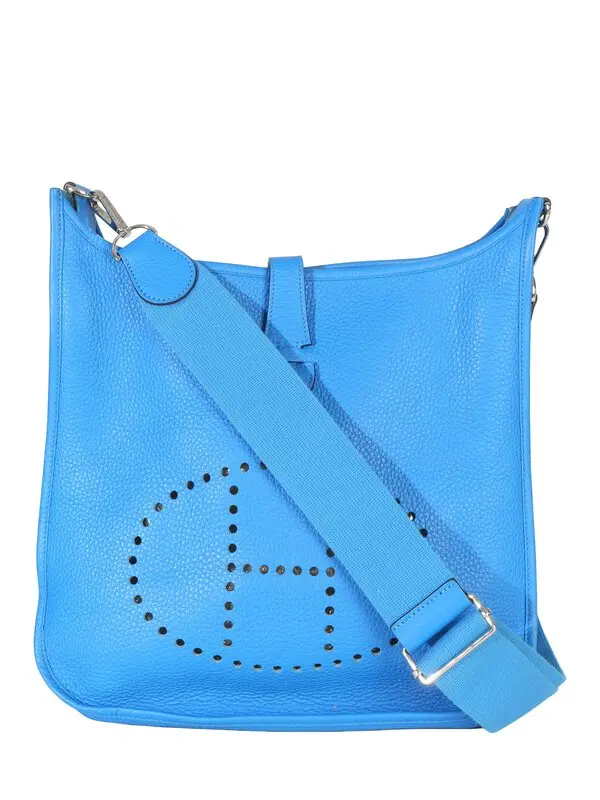 Hermès Evelyne Gm Shoulder Bag - Blue