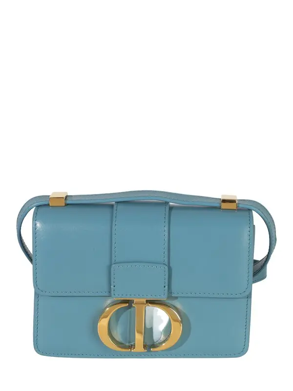 Dior Calfskin 30 Montaigne Micro Bag - Blue