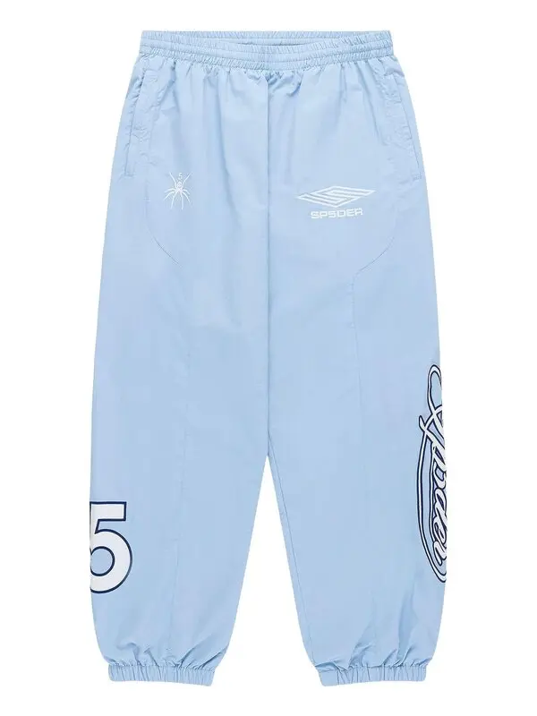 SP5DER Script Warm Up Pant - Blue