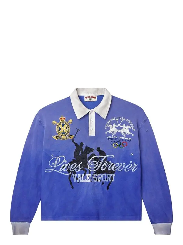 VALE FOREVER Rugby Shirt - Blue
