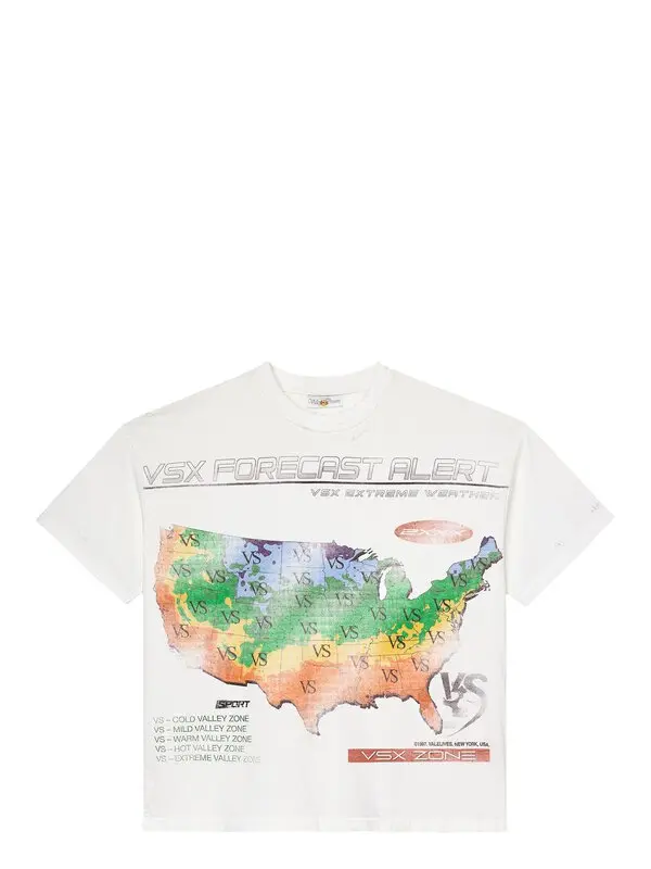 VALE FOREVER Weatherman Tee - White