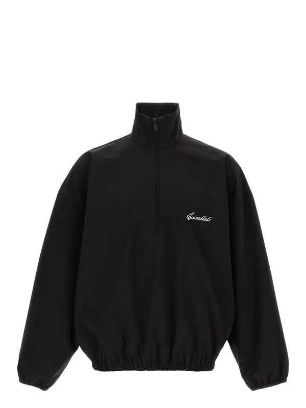 Fear Of God Sporty Nylon Half Zip - Black