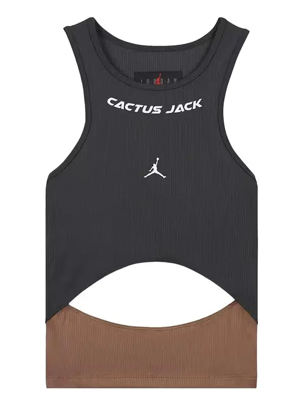 TRAVIS SCOTT Air Jordan X Cactus Jack Tank Top - Grey