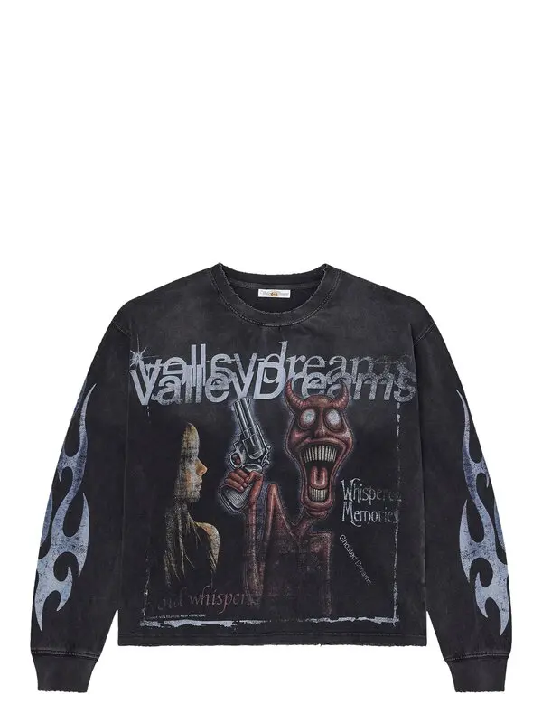 VALE FOREVER Psychopath Long-sleeve - Black