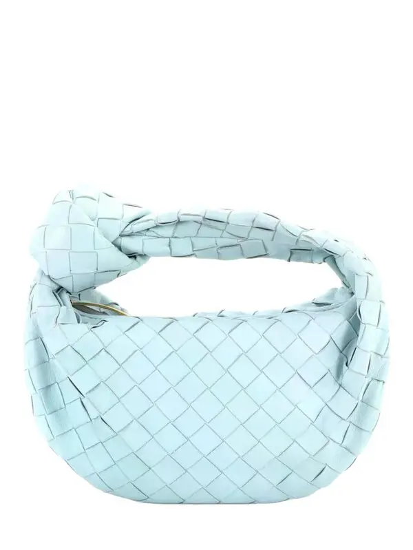 Bottega Veneta Jodie Intrecciato Nappa Mini Hobo Bag - Blue