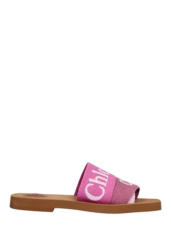 Chloé Woody Mules - Purple