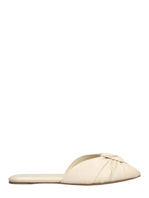 Chloé Leather Suzie Sandals - Ivory
