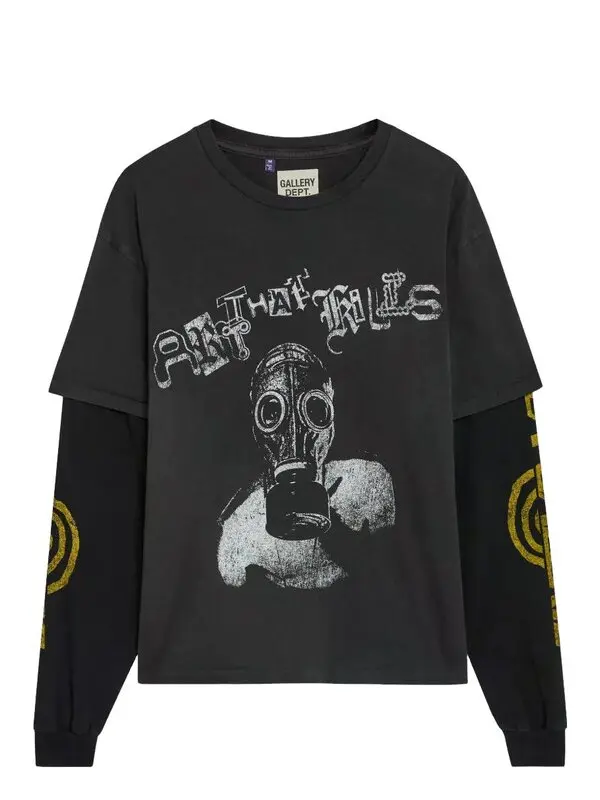 GALLERY DEPT. Long-sleeve T-shirt - Black