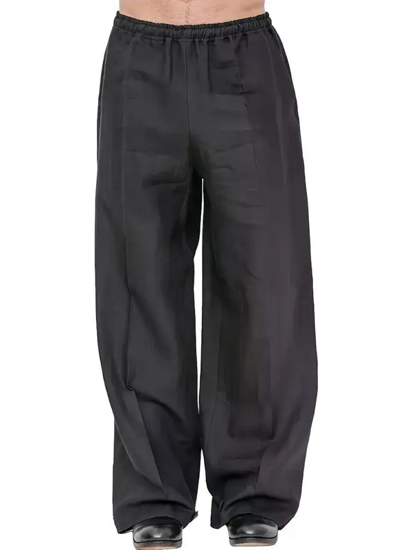 SETCHU Wool Trousers - Black