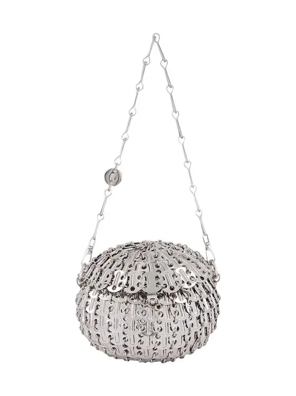 Rabanne 1969 Ball Bag - Silver
