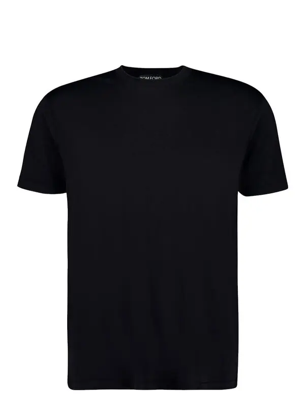 TOM FORD Crewneck T-shirt - Black