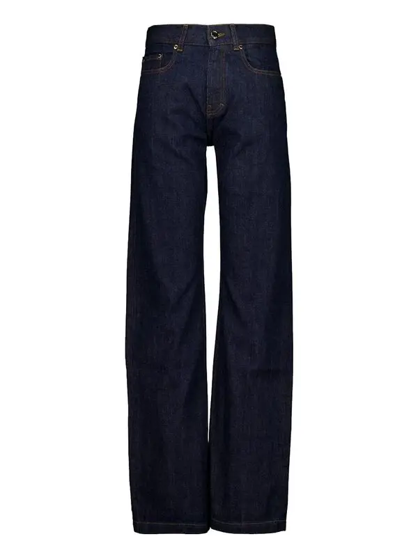Casablanca Indigo Laurel Selvedge Jeans - Blue