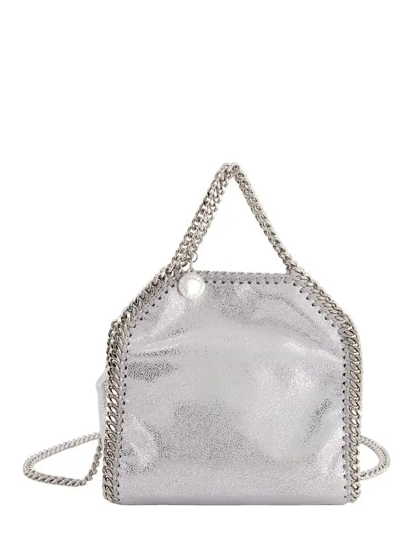Stella McCartney Tiny Falabella Tote - Silver