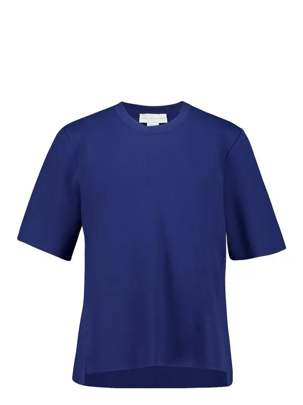 Stella McCartney Iconic Compact Knit Top - Blue