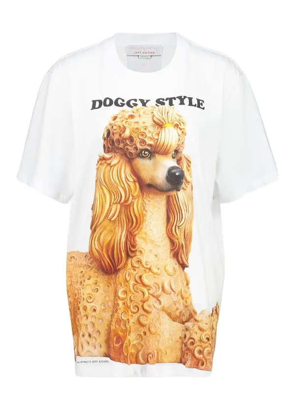 Stella McCartney X Jeff Koons "doggy Style" Graphic T-shirt - Multicolour