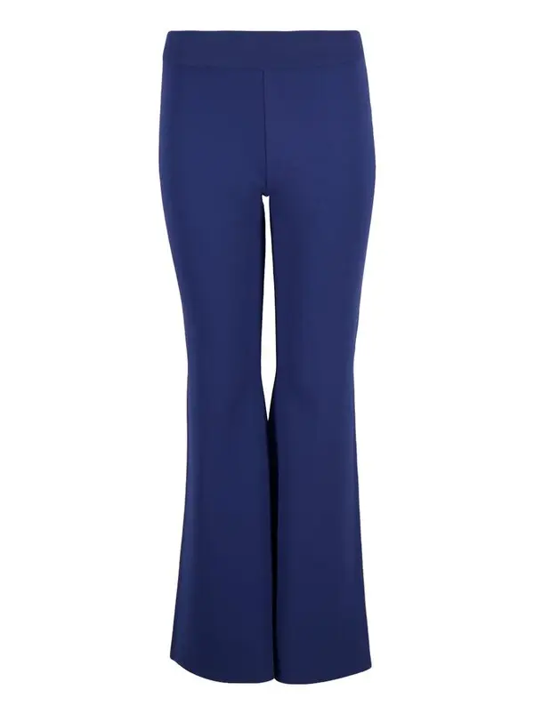 Stella McCartney Iconic Flared Knit Trousers - Blue