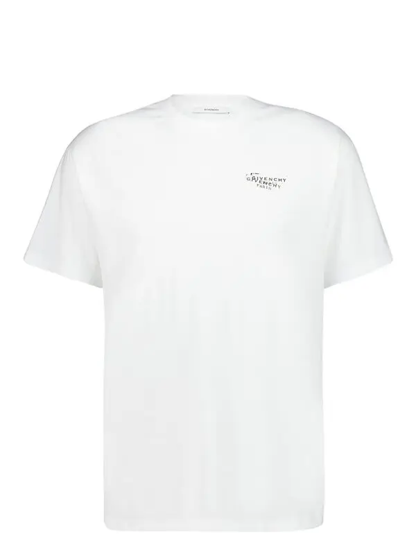 Givenchy Logo Stamp T-shirt - White