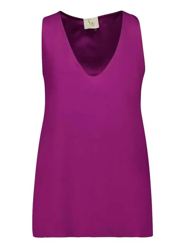 PAULA Silk Tank-top - Pink