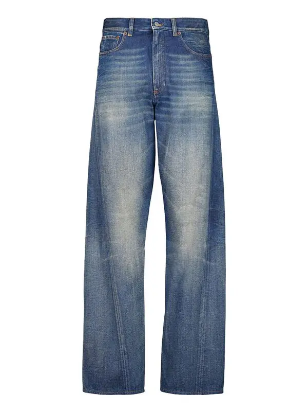MAISON MARGIELA Wide-leg Denim Jeans - Blue