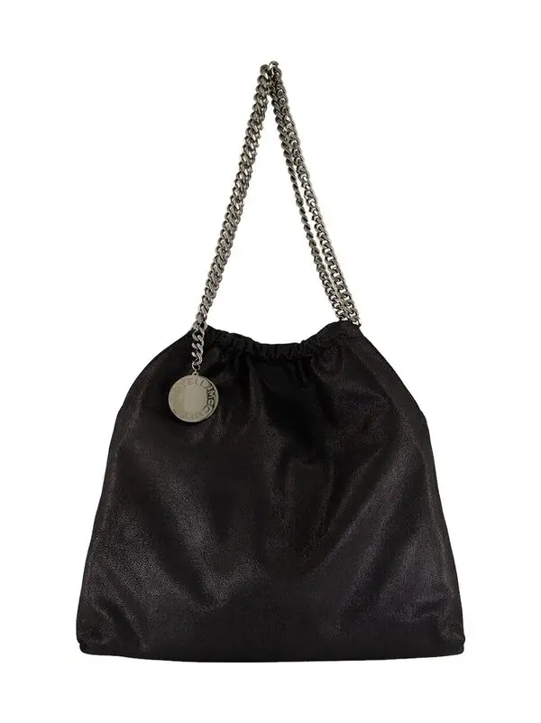 Stella McCartney Falabella Medium Drawstring Bag - Black