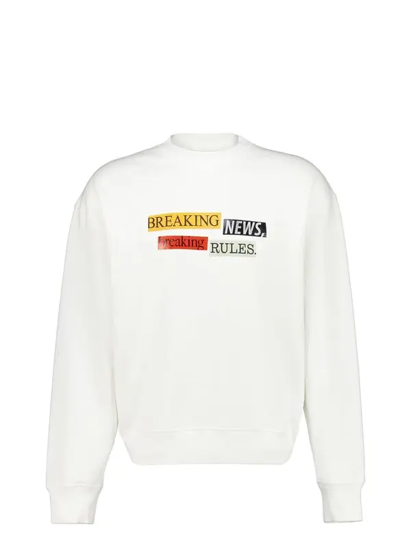 Palm Angels Pa X La Times Quote Sweatshirt - Multicolour