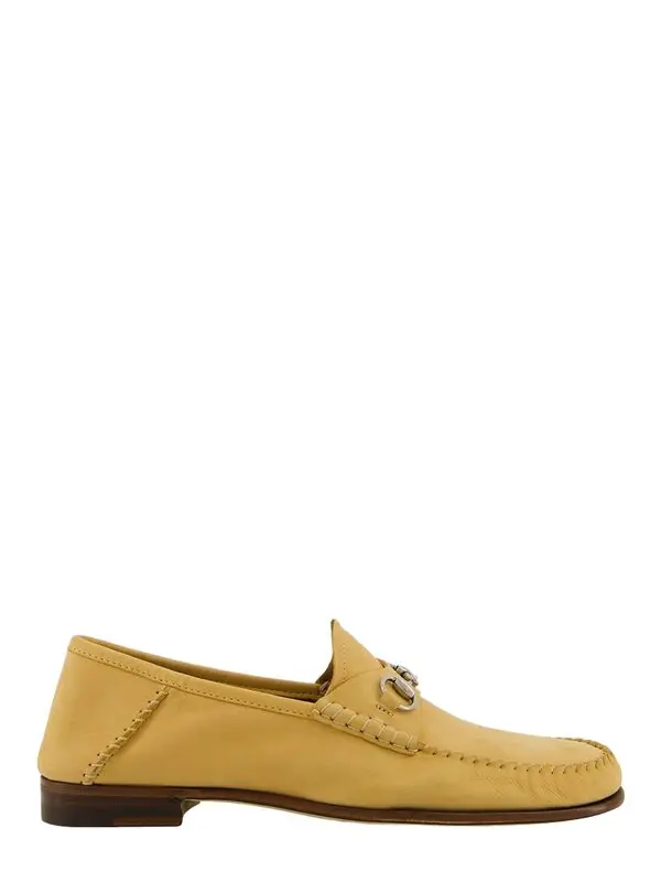 Gucci Gigi Loafer With Horsebit - Beige