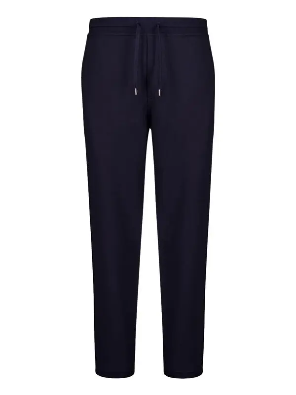 Brunello Cucinelli Cotton Blend Sport Trousers - Blue