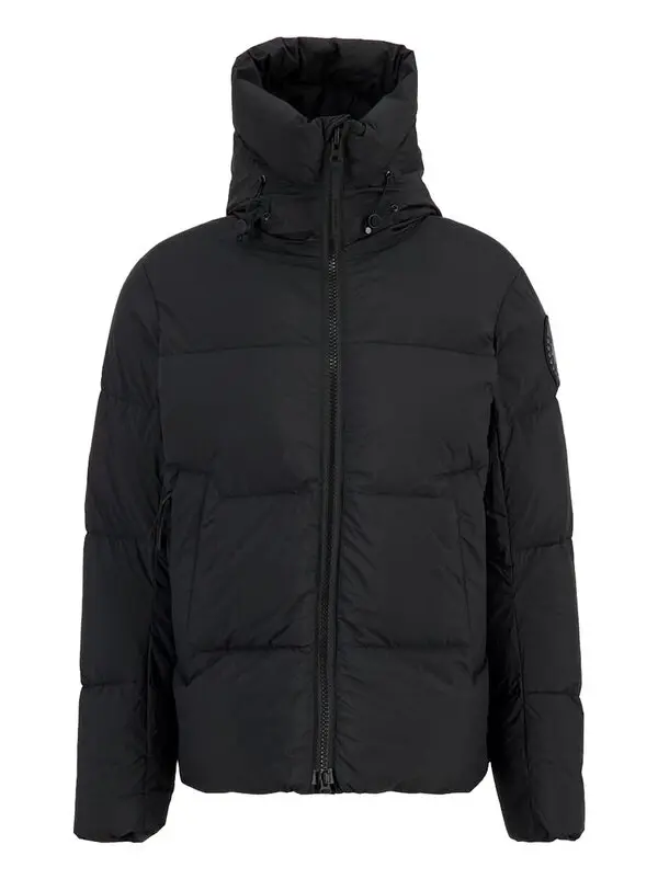 Canada Goose Crofton Matte Puffer Jacket - Black