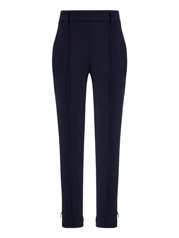 Gucci Slim-fit Wool-silk Trousers - Blue