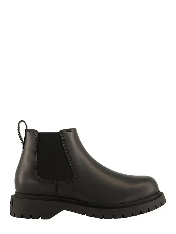 Givenchy Brushed Leather Chelsea Boots - Black