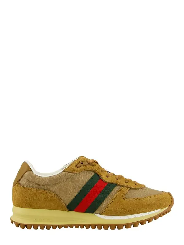 Gucci Re-motion Gg Canvas Trainers - Brown