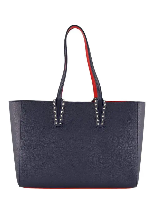 CHRISTIAN LOUBOUTIN Zaffiro Cabata Small Tote - Blue