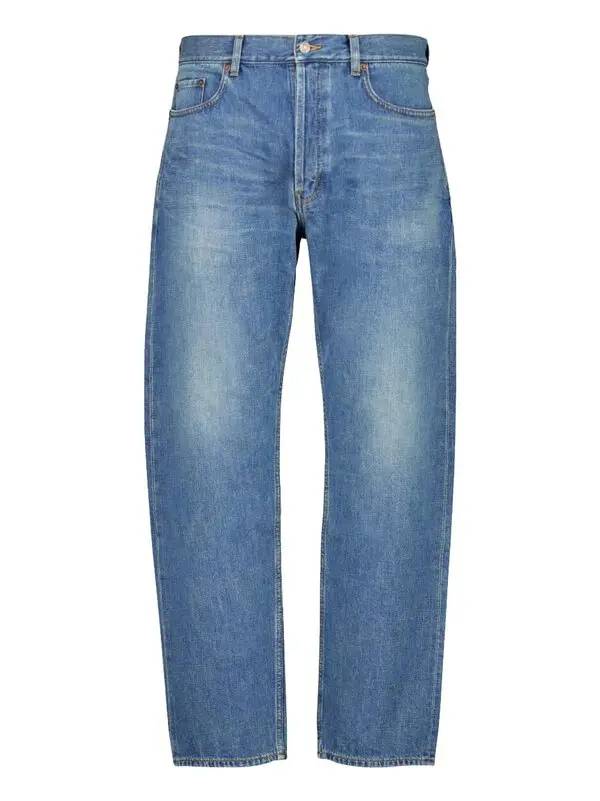 Saint Laurent Norwegian Mick Long Jeans - Blue