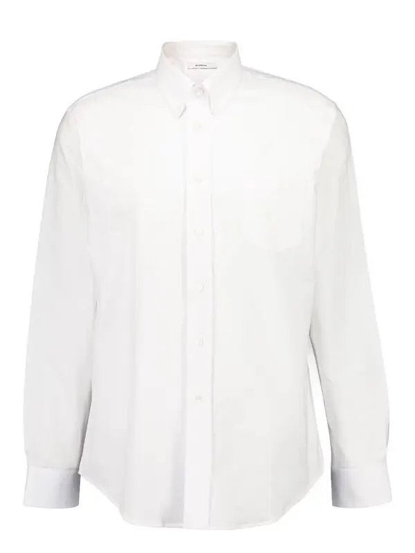 Givenchy Button-down Oxford Cotton Shirt - White