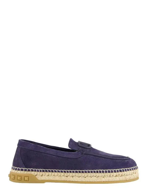 Valentino Garavani Suede Espadrilles - Blue