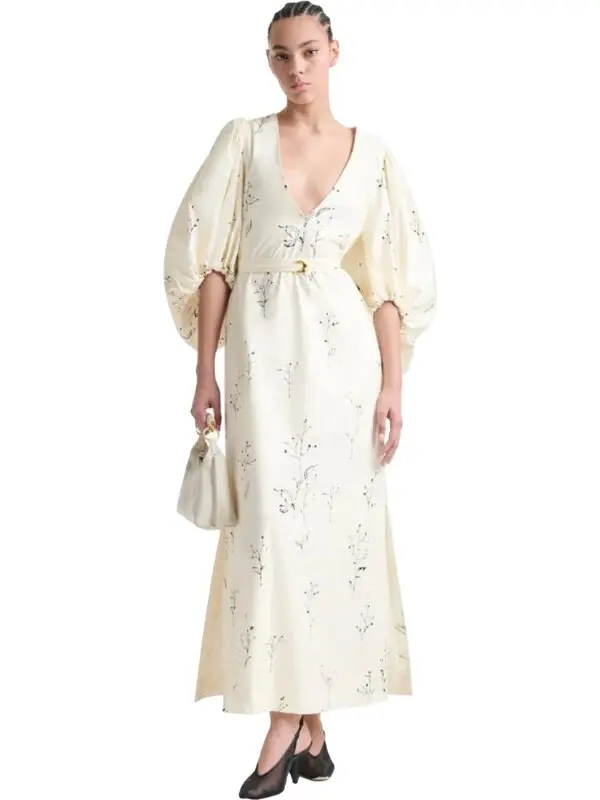 Altuzarra Corrie Maxi Dress - White