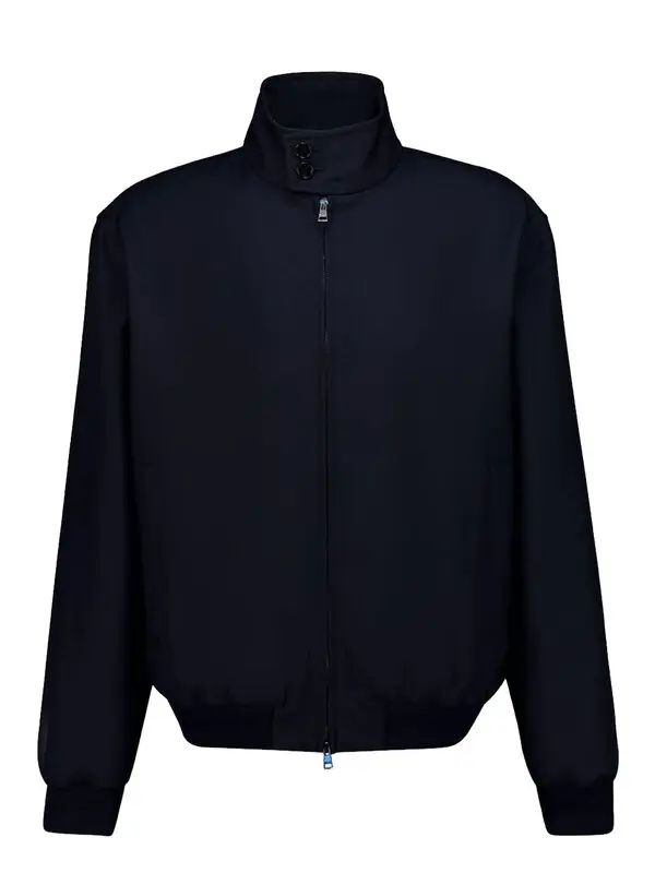 Gucci Wool-blend Bomber Jacket - Blue