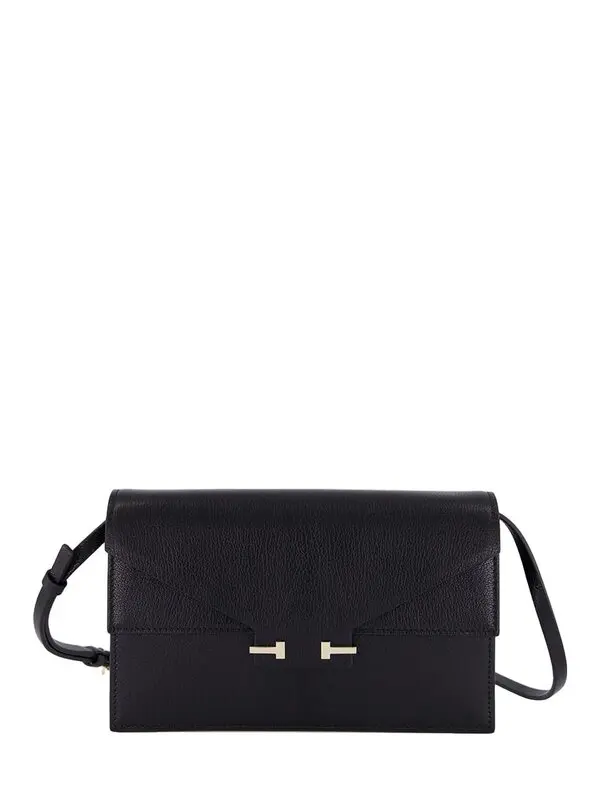 TOM FORD Aube Mini Bag In Supple Grain Leather - Black