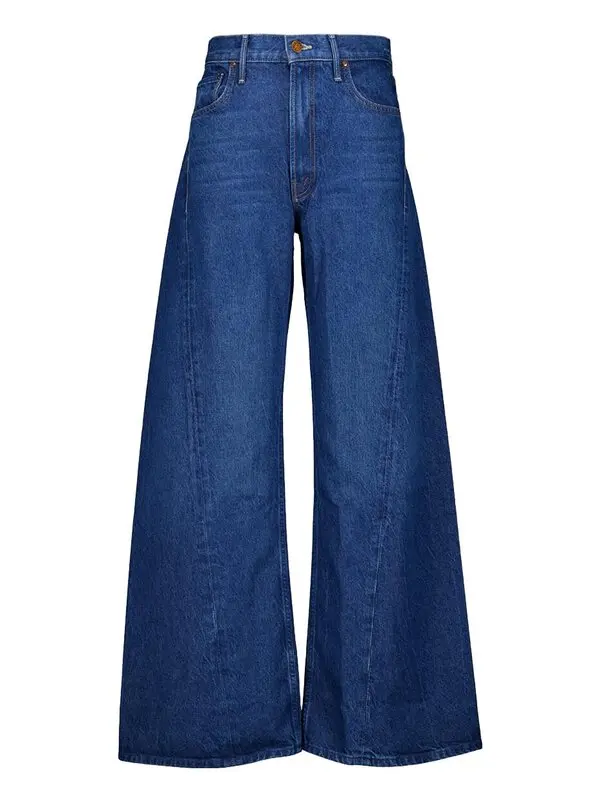 MOTHER The Lemon Twist Sneak Jeans - Blue