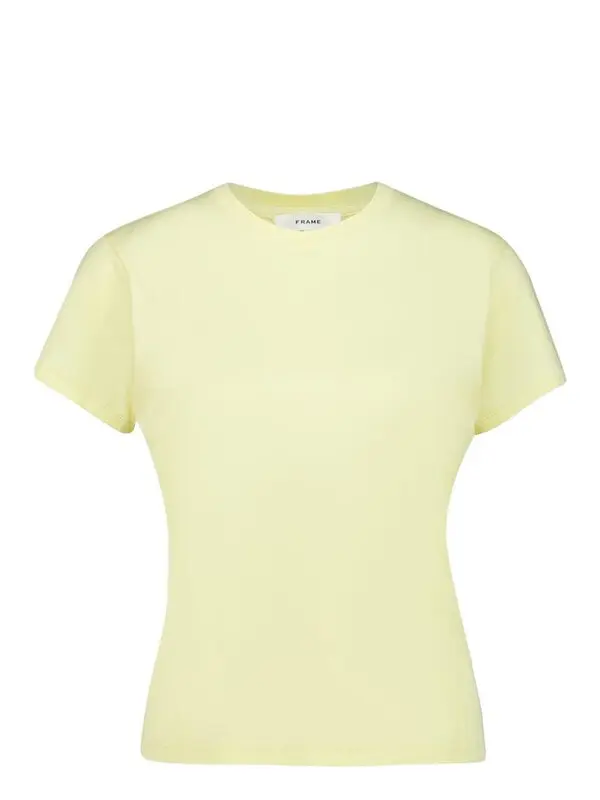 FRAME Butter Supima Cotton Baby T-shirt - Yellow