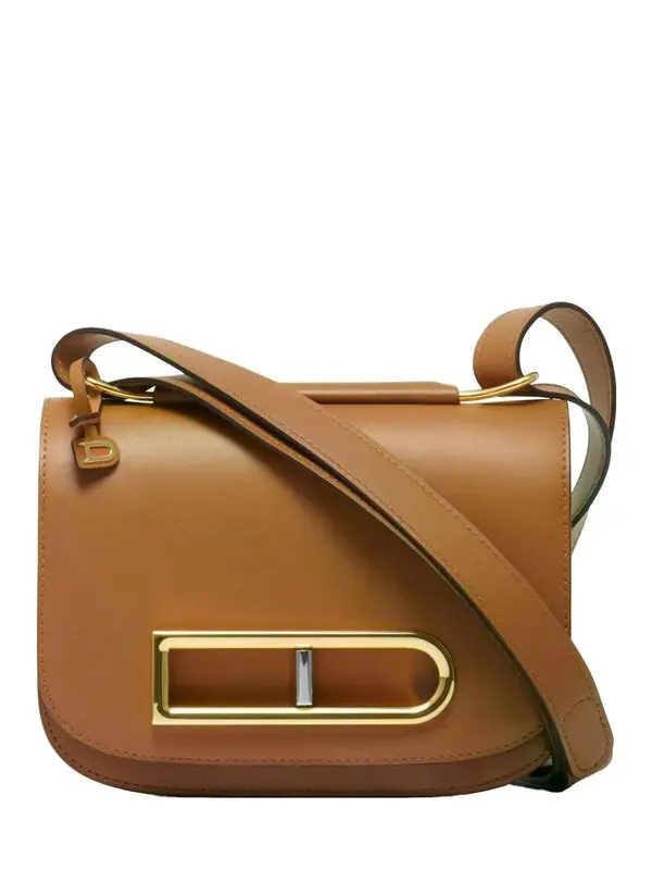 Delvaux Lingot Leather Shoulder Bag - Neutrals