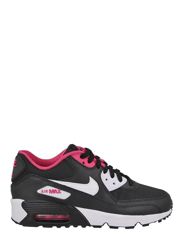 Nike Air Max 90 Mesh Sneakers - Black/white/vivid Pink