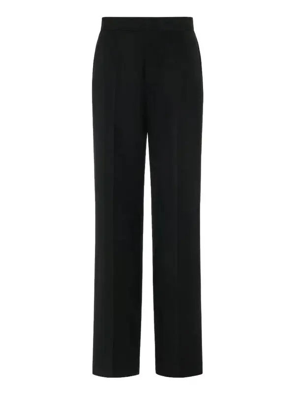 MAISON MARGIELA Straight-leg Virgin Wool Trousers - Black