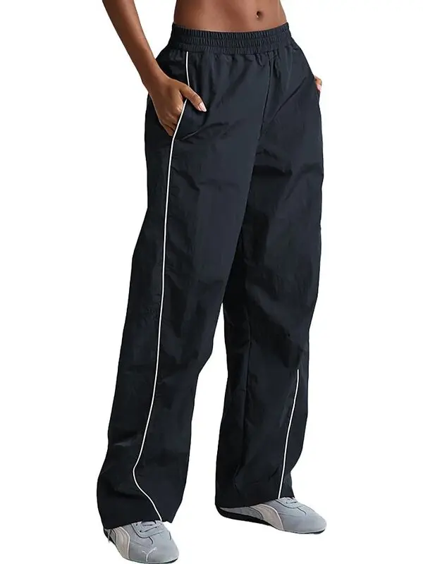 Beyond Yoga Limitless Mid-rise Barrel Leg Pants - Nocturnal